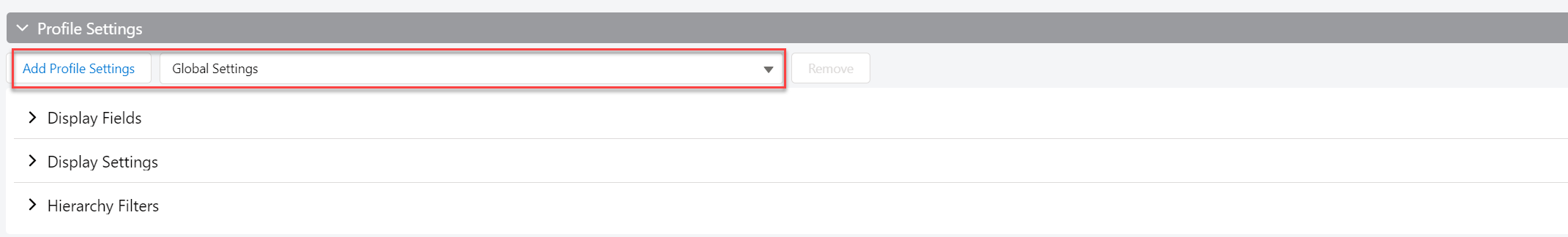 Traction Hierarchies Configuration One Pager