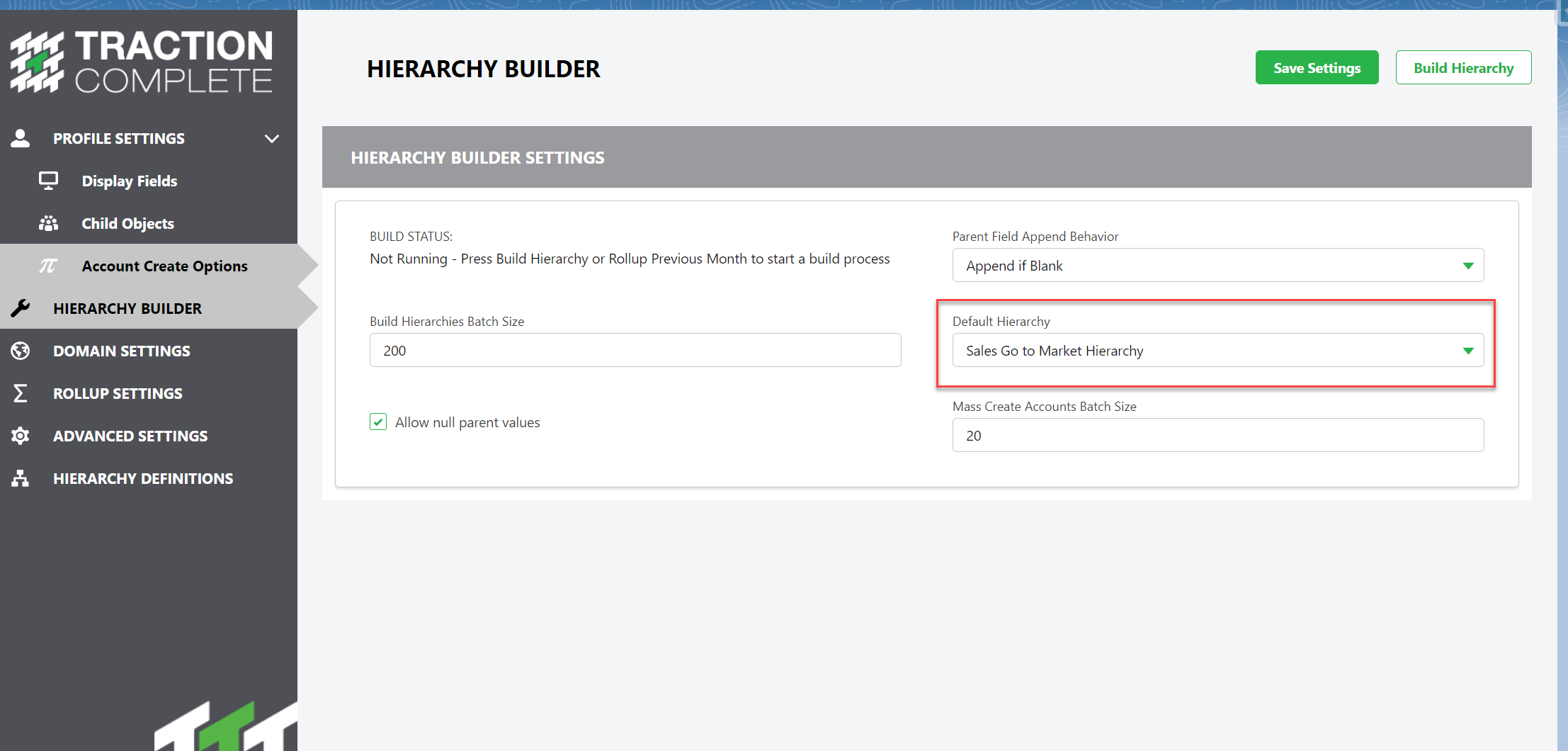 Working with Multiple Hierarchies