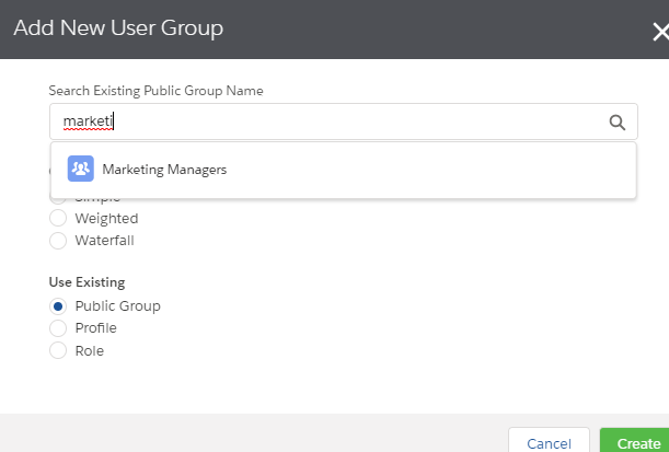 Creating User Groups from native Salesforce Public Groups, Profiles and ...