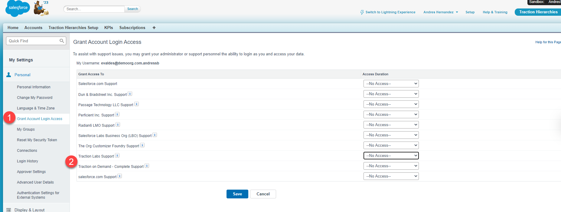 How to Grant Support Access for Your Org