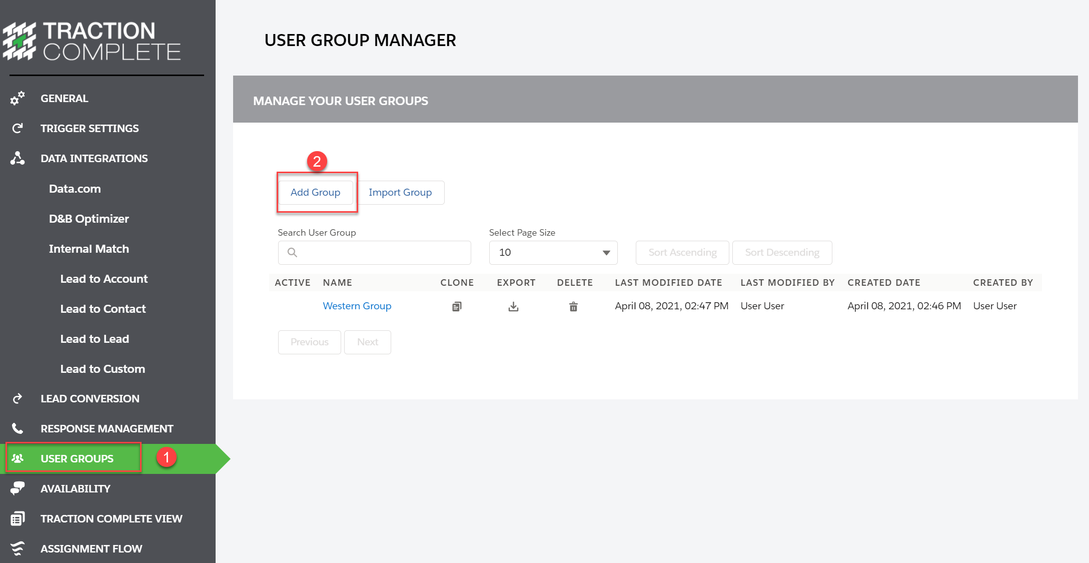 How to use User Groups to Change the Distribution of the Round Robin Step